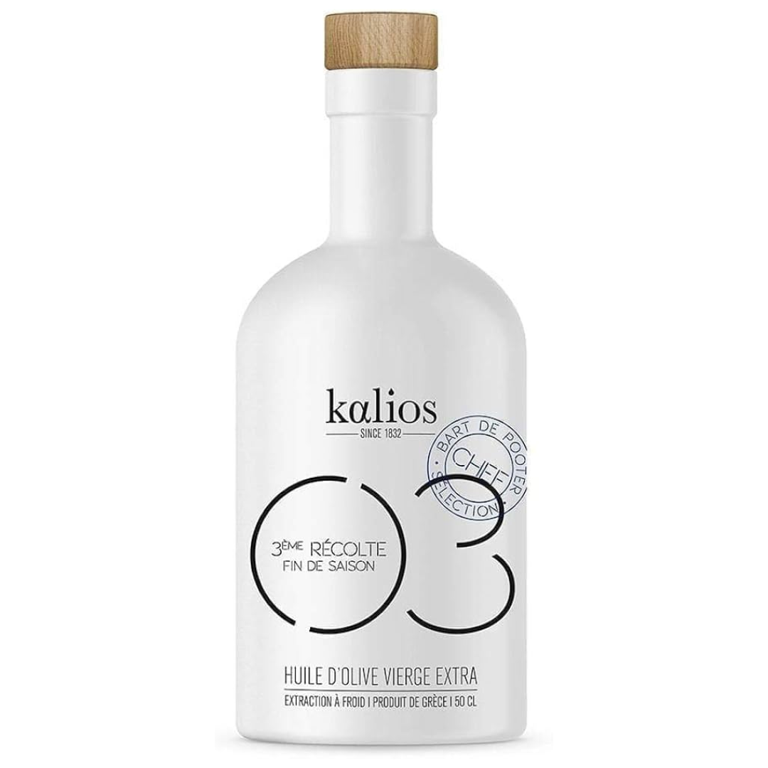 Kalios 03 Late Season Harvest Extra Virgin Olive Oil (500ml x 6 bottle ...