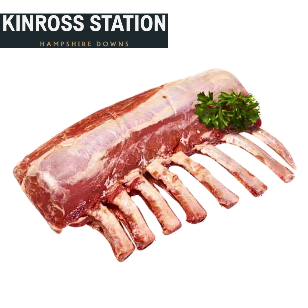 Kinross Station Lamb Rack Frenched MB2+ (900g-1200g/slab) – Barrels and ...