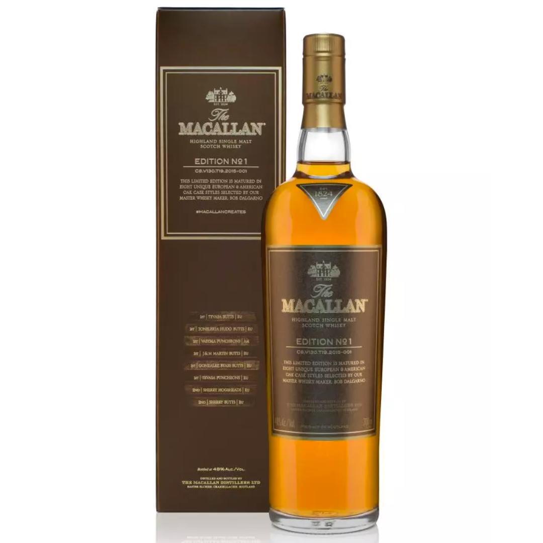 The Macallan Edition No. 1 Highland Single Malt Scotch Whisky – Barrels ...