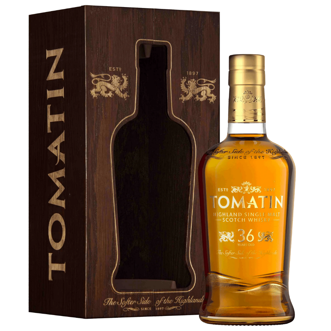 Tomatin 36YO Highland Single Malt Scotch Whisky (70cl) – Barrels and ...
