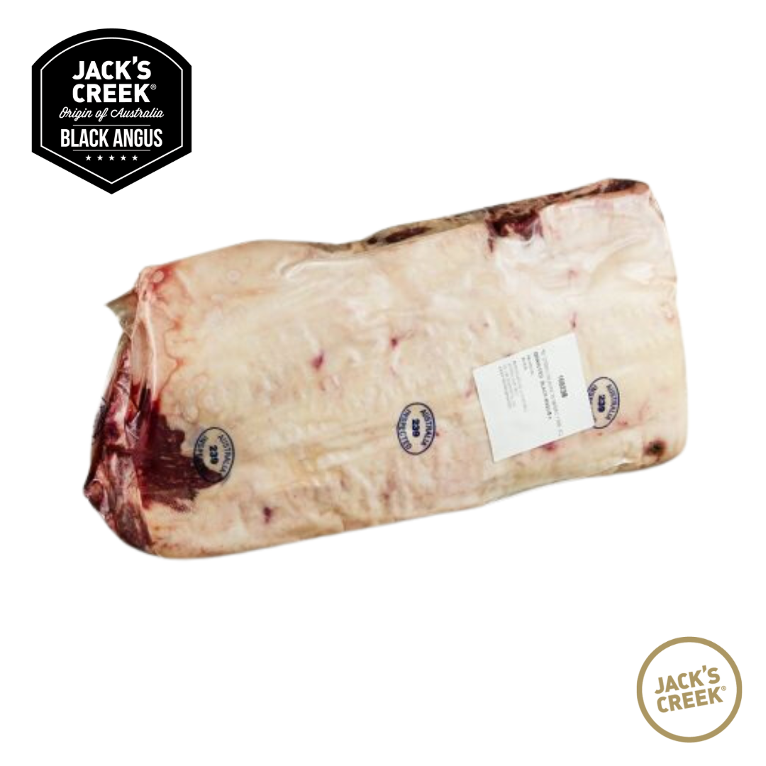 Jack's Creek Black Angus Short Loin Slab MB3+ (8kg-12kg) – Barrels and ...