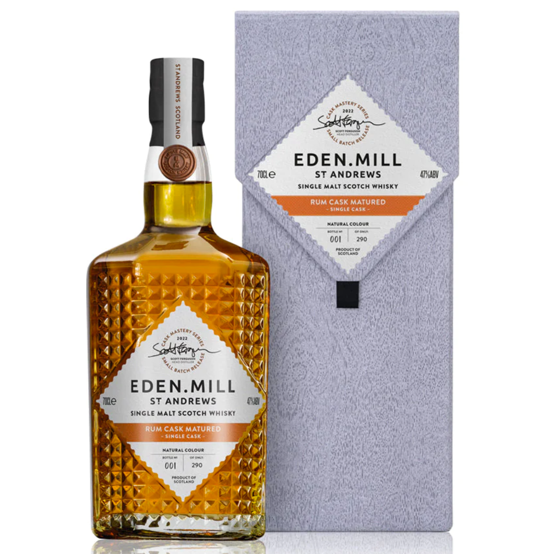 Eden Mill Cask Mastery Rum Cask Matured Single Malt Whisky (70cl ...