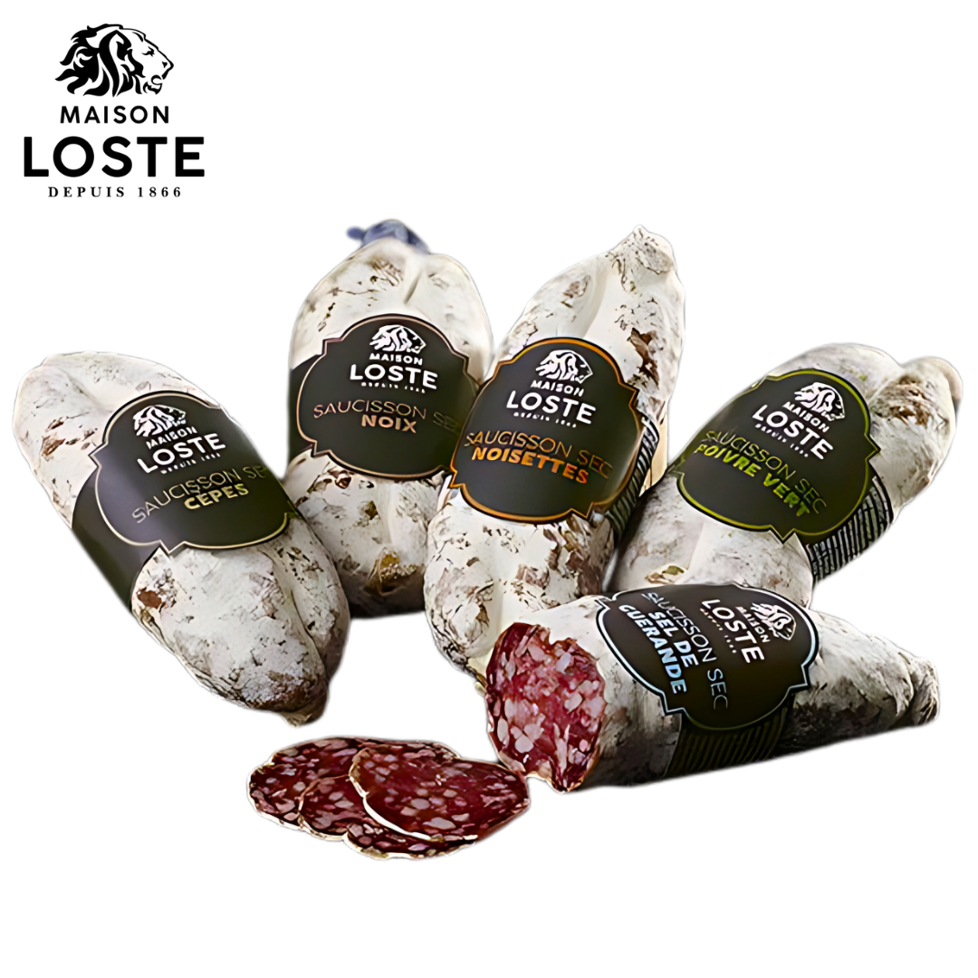 Maison Loste Saucisson Sec aux Noisettes 250g – Barrels and Beyond PH
