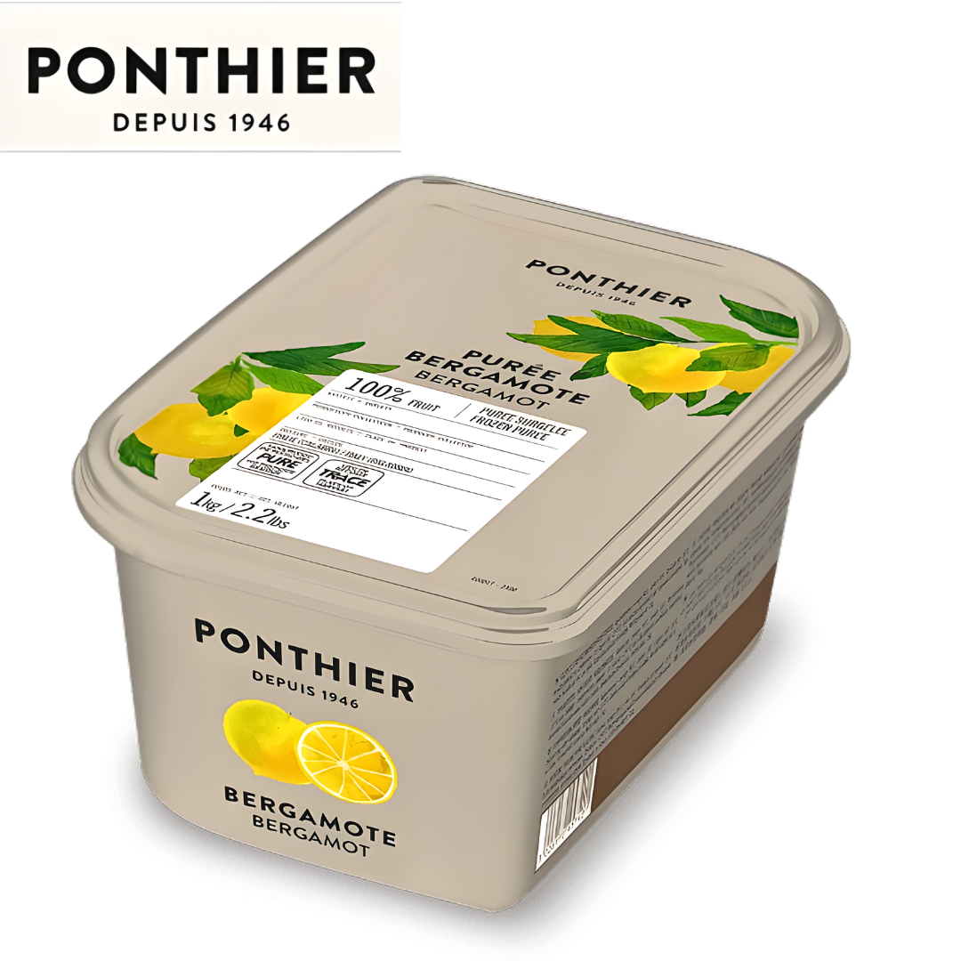 PONTHIER Bergamot 100% Frozen Purée | Premium Fruit Puree from Italy ...