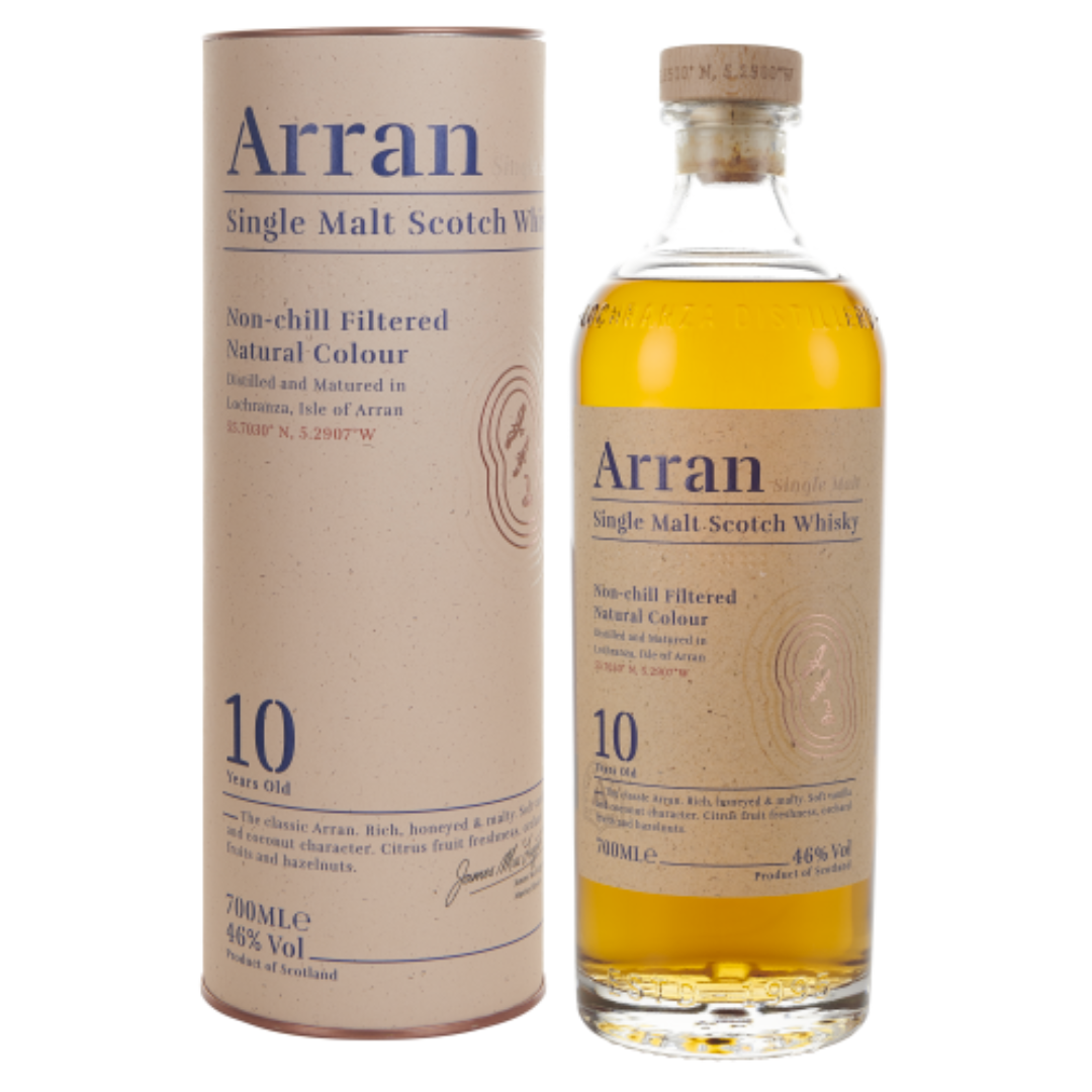 Arran 10YO Single Malt Scotch Whisky (70cl) – Barrels and Beyond PH