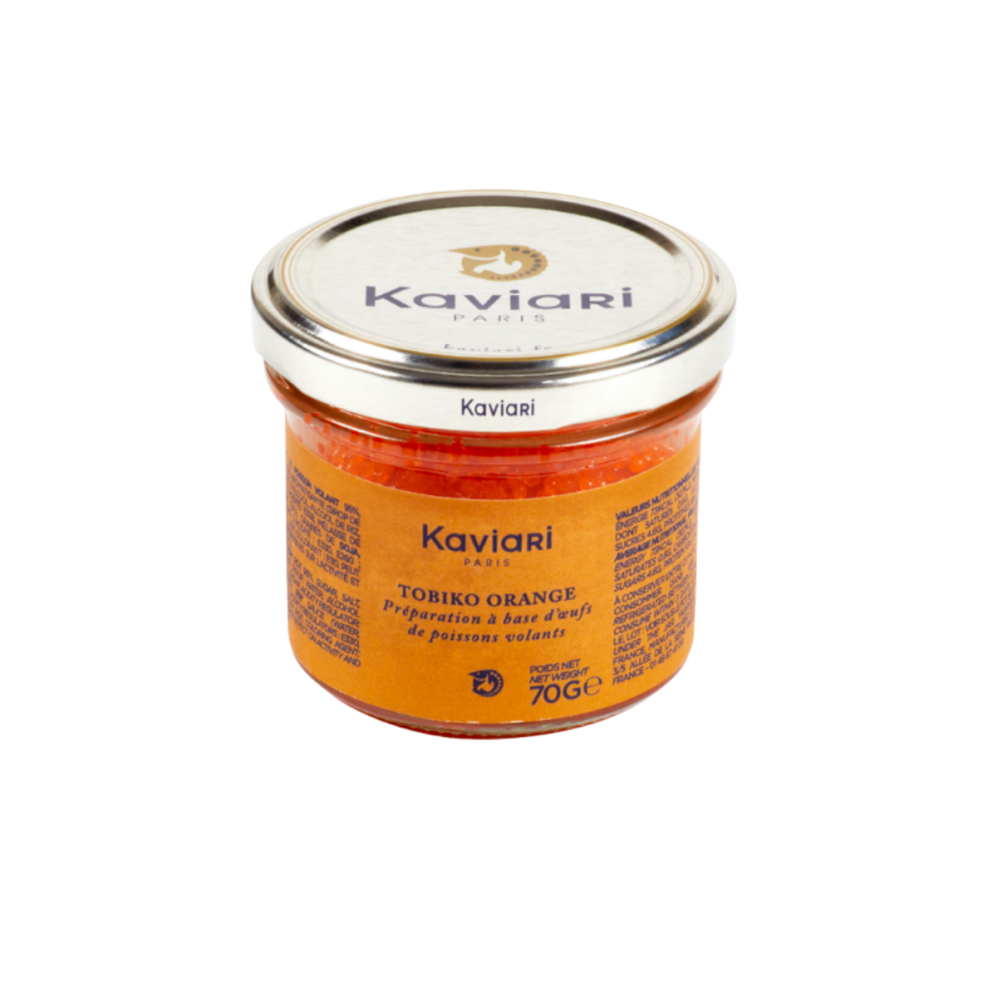 Kaviari Tobiko Orange (Frozen) (500g x 2pcs/box) – Barrels and Beyond PH
