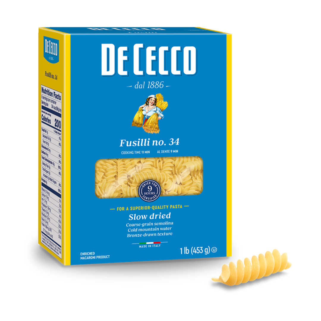De Cecco Fusilli No 34 500g – Barrels and Beyond PH